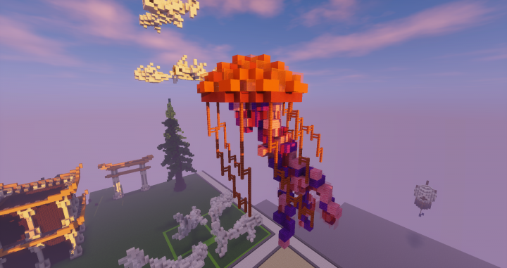 Sea Creature organics Minecraft Map