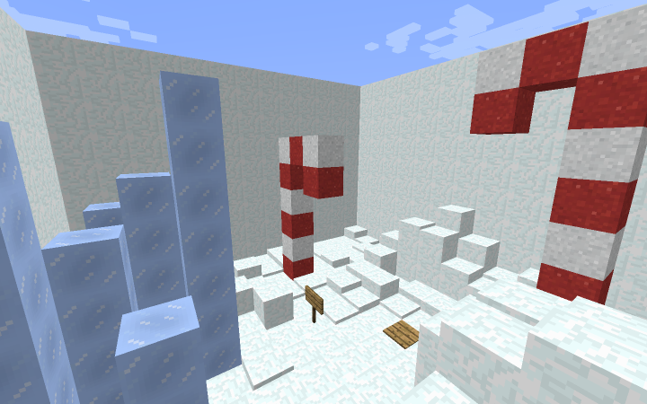 Find the Button : Holiday Edition! Minecraft Map