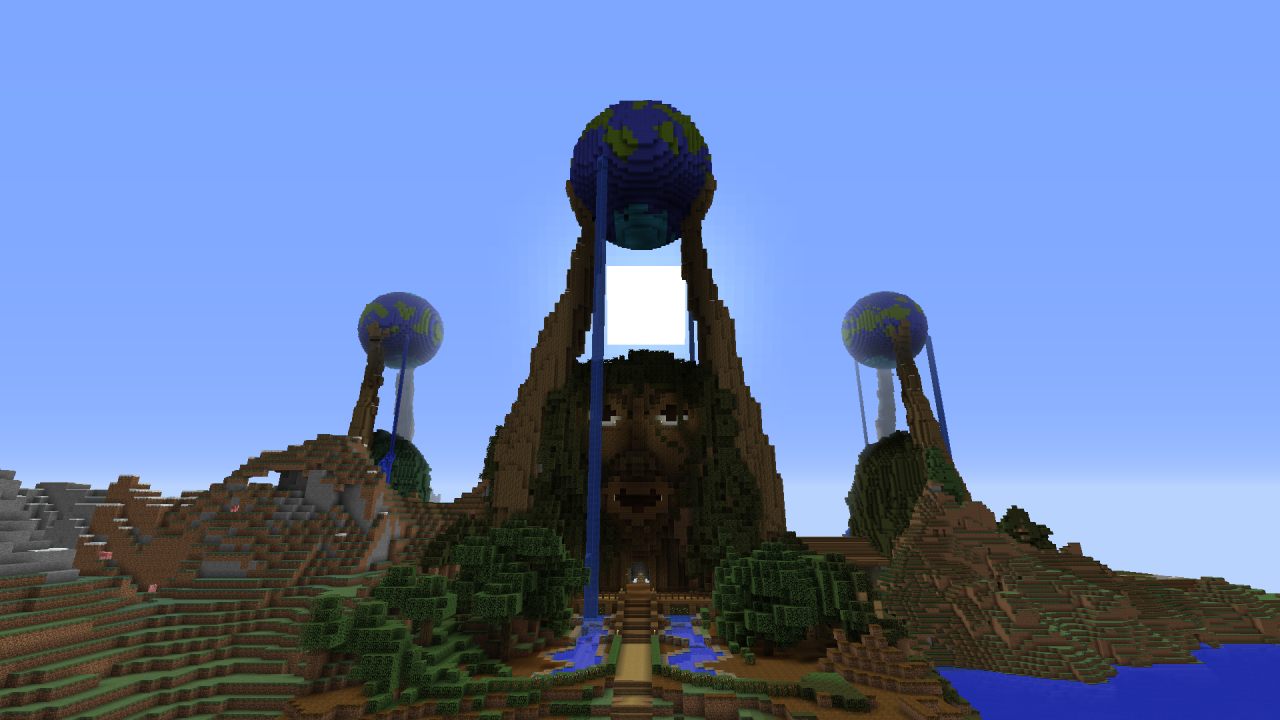 Mother Earth Temple Minecraft Map