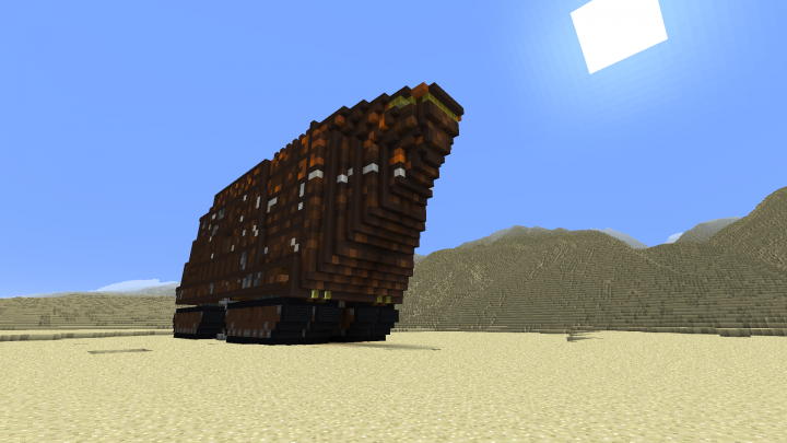 Jawa Sandcrawler Minecraft Map