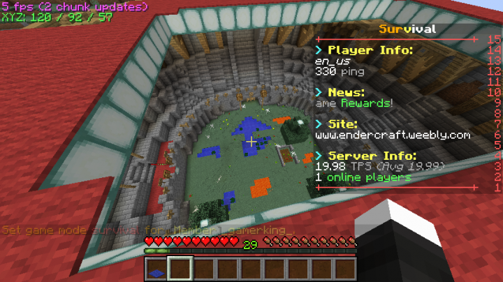 EnderCraftSurvival.serv.nu Minecraft Server