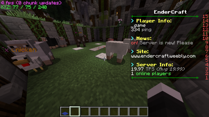 EnderCraftSurvival.serv.nu Minecraft Server