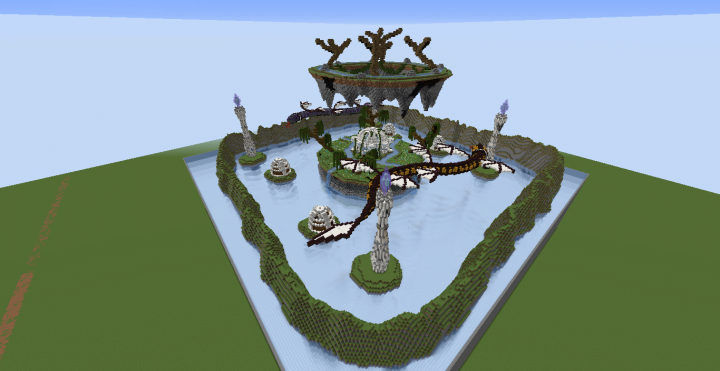 Temple Of The Dragons Minecraft Map