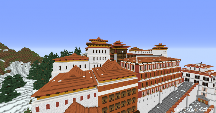 New Paro - Buddhist City | Contest Entry Minecraft Map