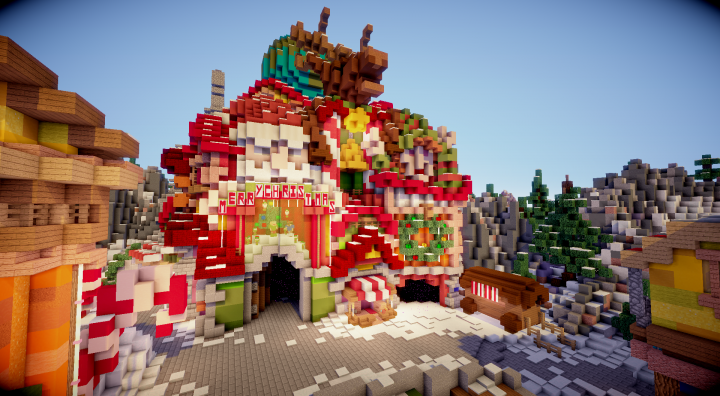 Mission : Noël - Map aventure complète spéciale Xmas 1.14 Minecraft Map