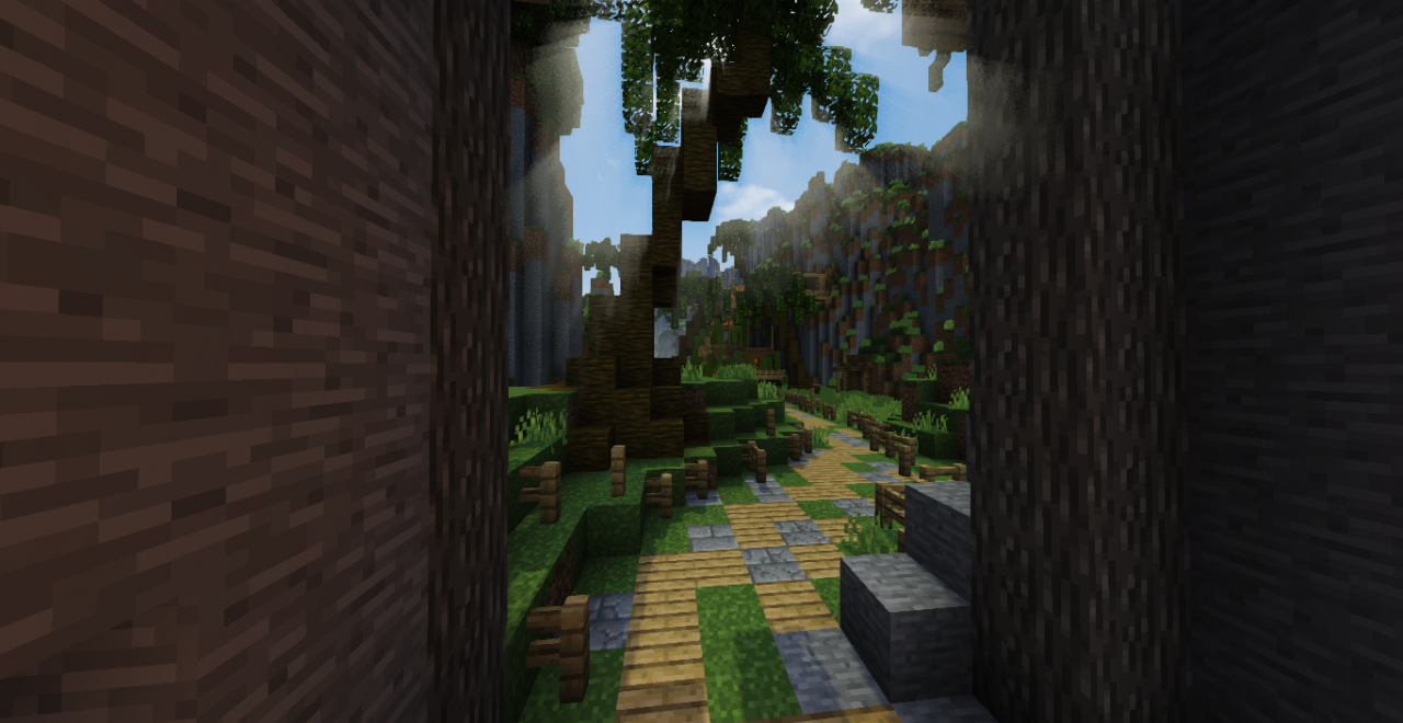 Tropical Island - Lobby Minecraft Map