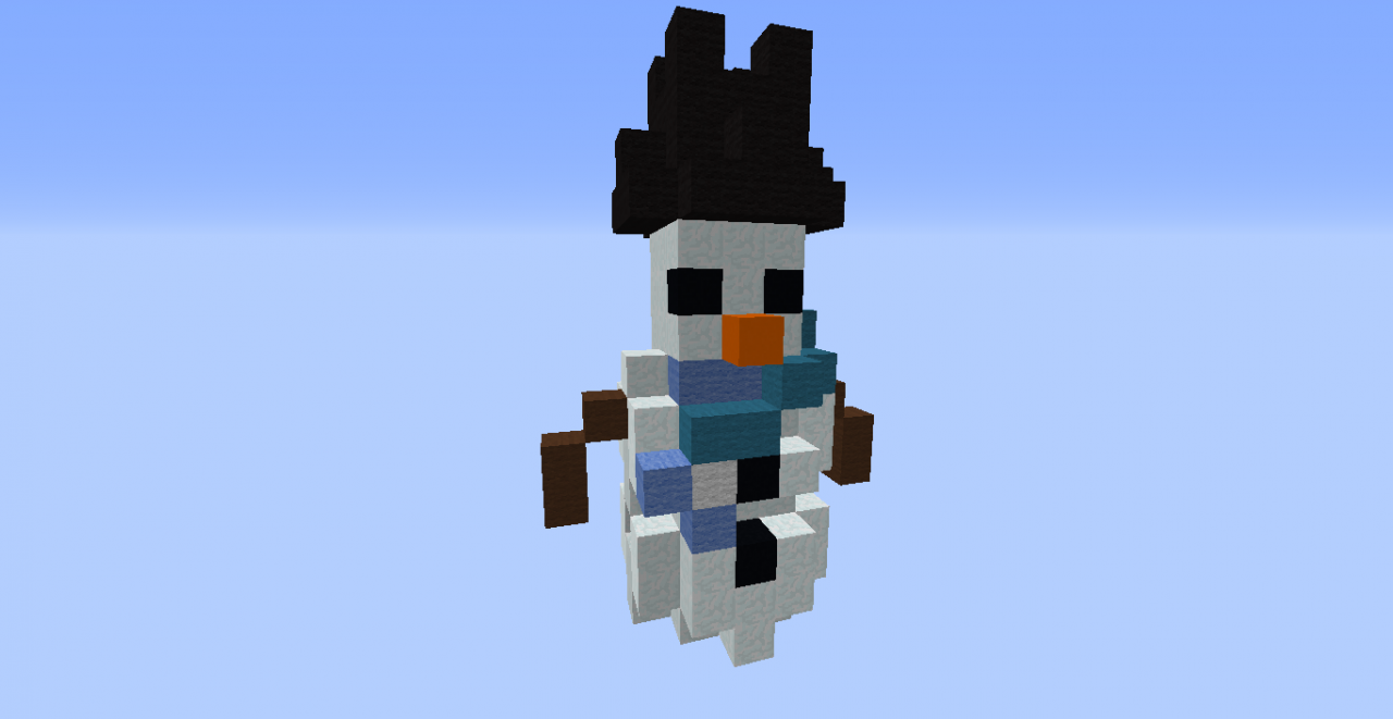 Christmas Snowman Minecraft Map