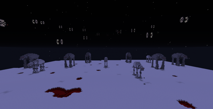 star wars battle of crait (WIP) Minecraft Map