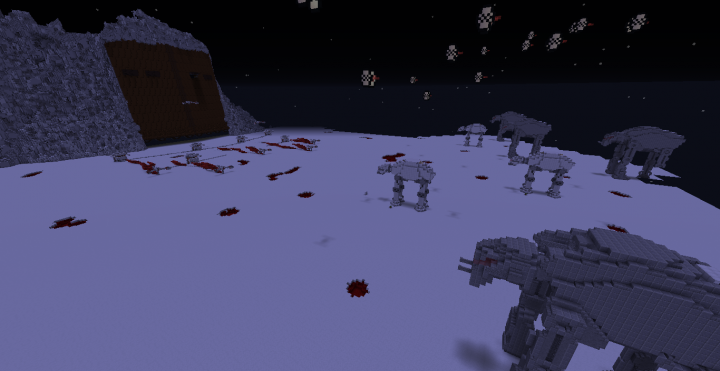 star wars battle of crait (WIP) Minecraft Map