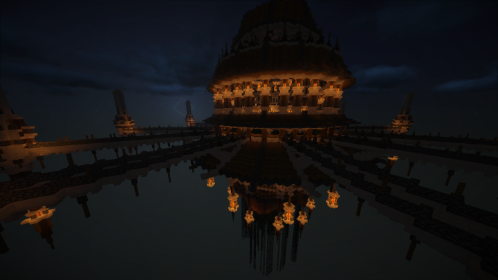 Fantasy Castle in the Sky Minecraft Map