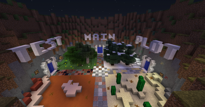 Small Hub Minecraft Map