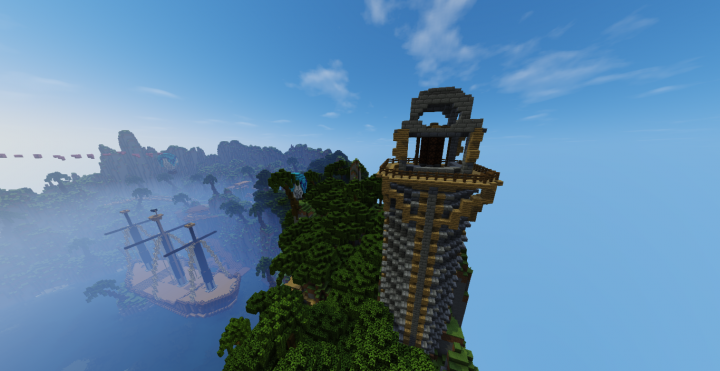 Tropical Island - Lobby Minecraft Map