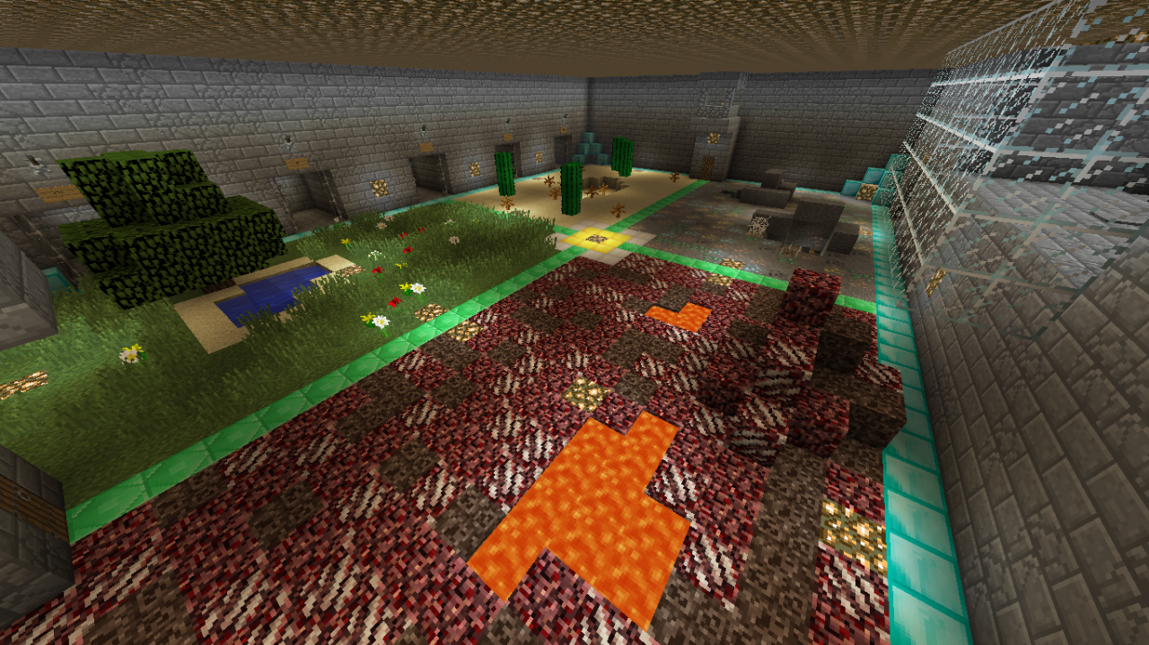 The New Pvp Training Map Minecraft Map