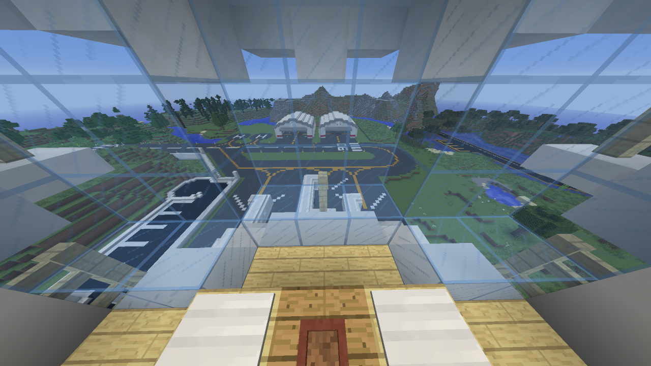 Vehicle Tour part 2: The Airport Minecraft Map