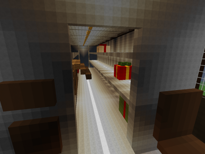 Huge UPS Truck (With Working Engine) Minecraft Map