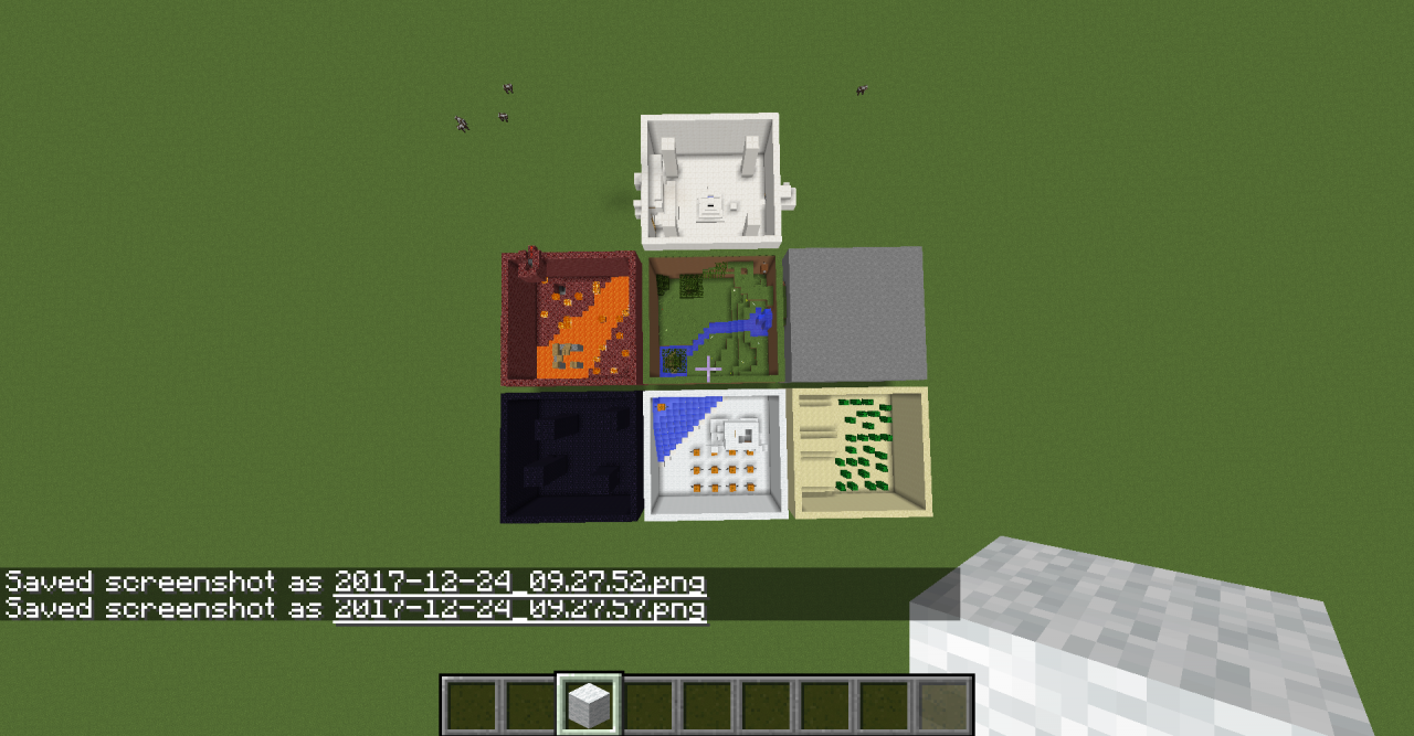 Find the Button! Minecraft Map