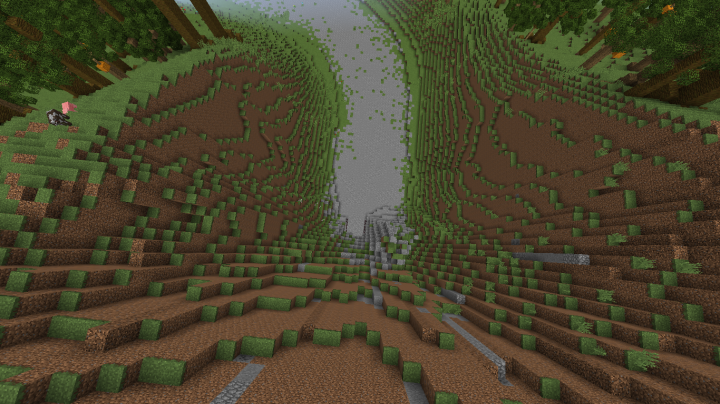 Huge Cavern Minecraft Map