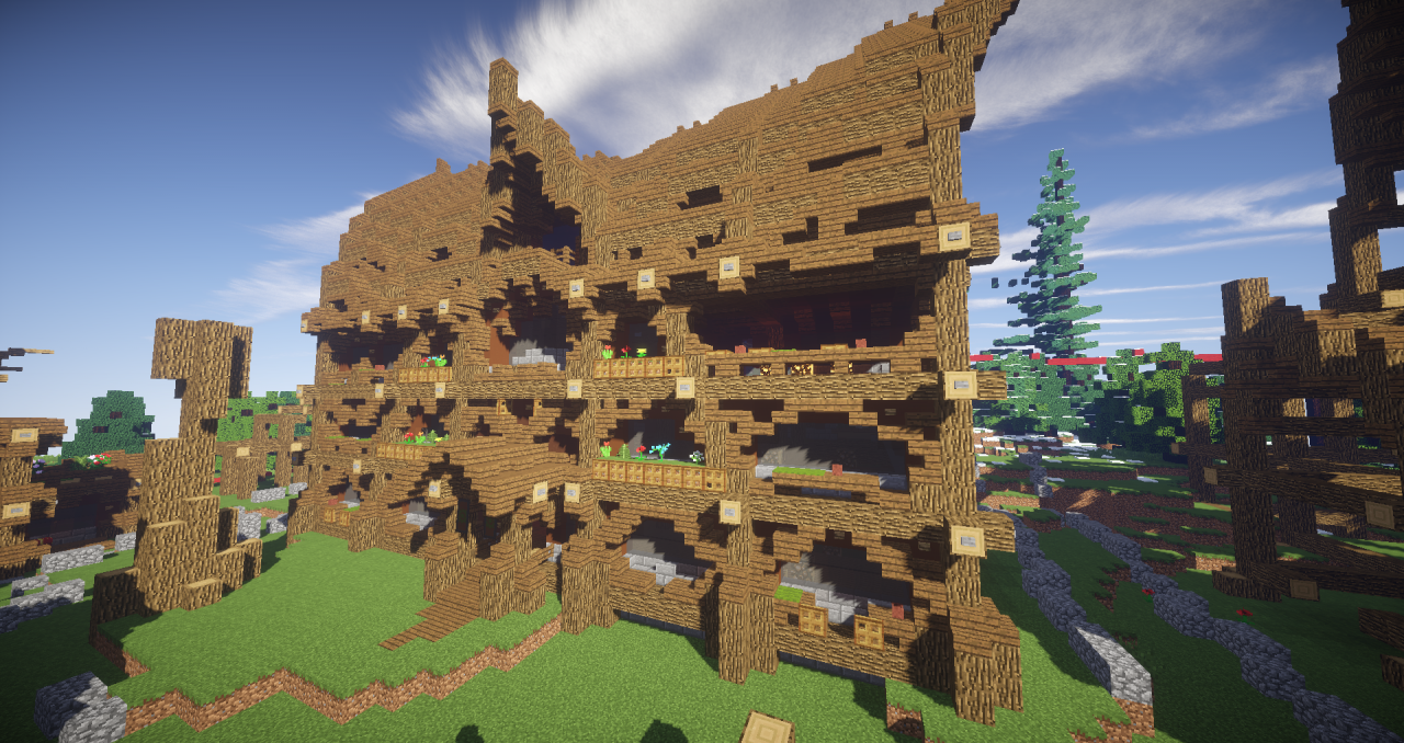 Peaceholme Hold castle project- progression Minecraft Map