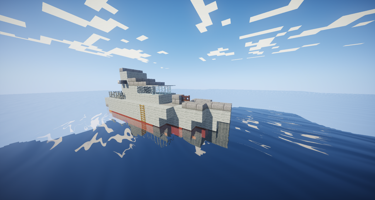 Archer-class Patrol Boat [1:1 Scale] Minecraft Map