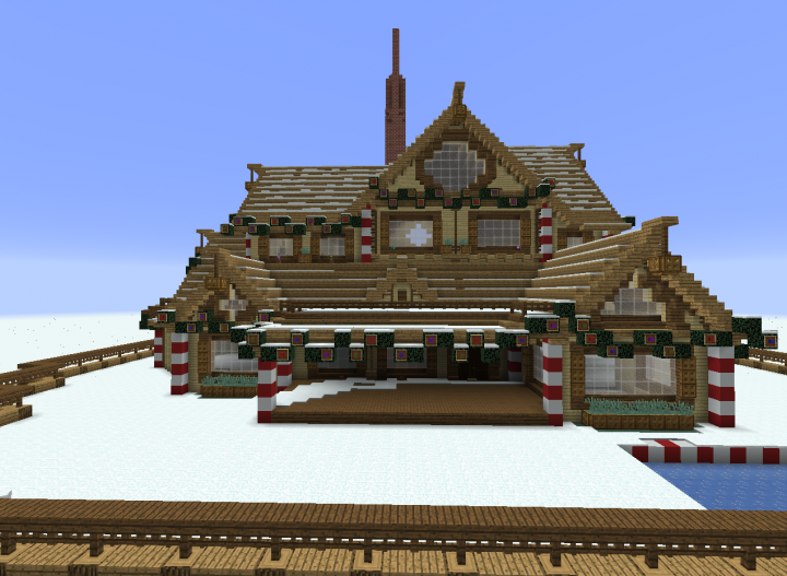 Santa's Workshop Minecraft Map