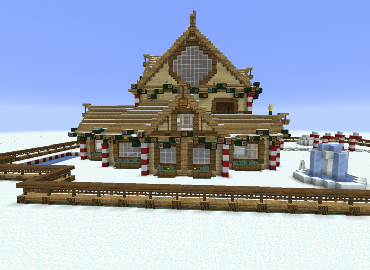 Santa's Workshop Minecraft Map