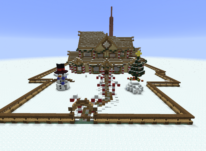 Santa's Workshop Minecraft Map