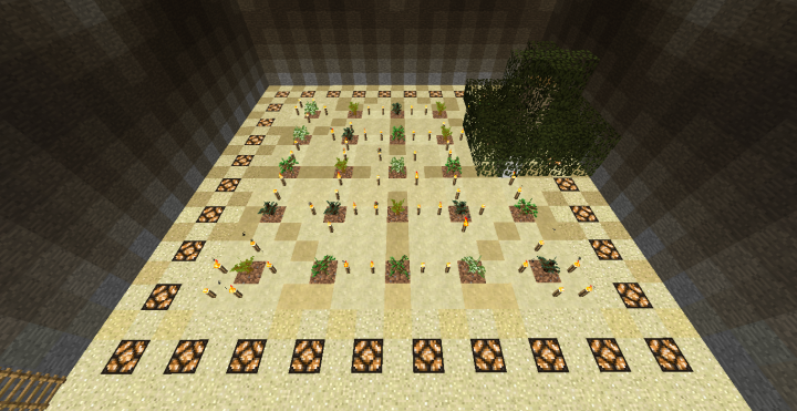 HOW TO BUILD AN UNDERGROUND TREE FARM Minecraft Map