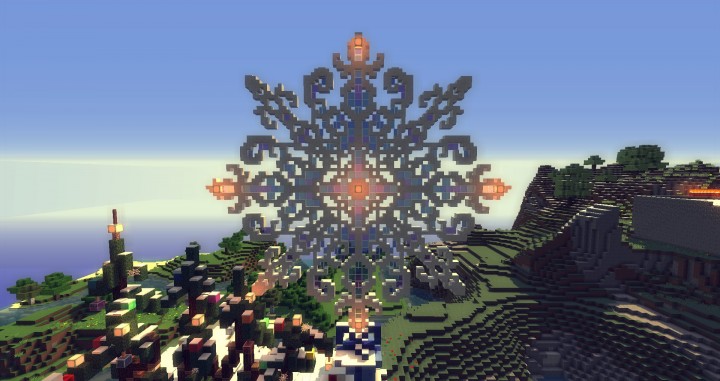 Snowflake Minecraft Map