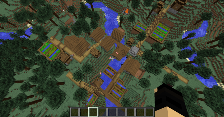 Spruce Village Transformation Minecraft Map