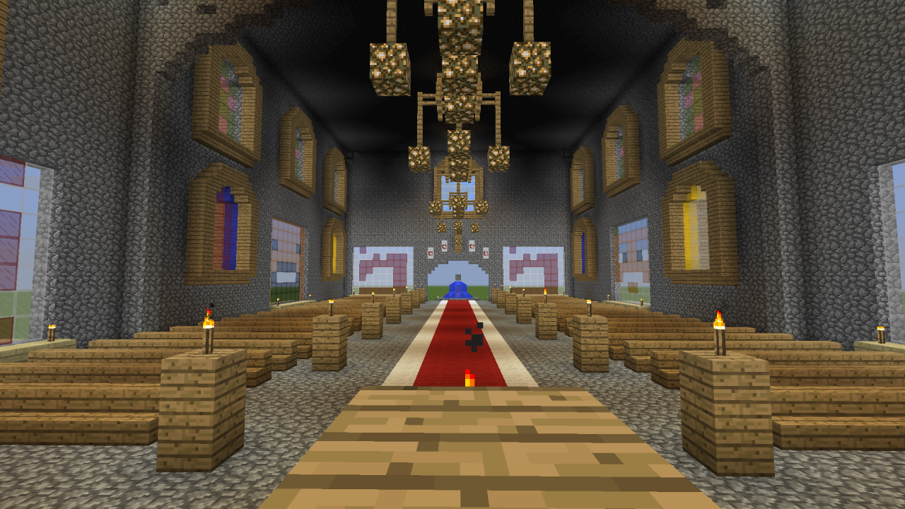 Mineopolis Chapel Minecraft Map
