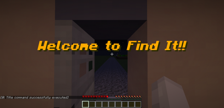 Find It! Minecraft Map