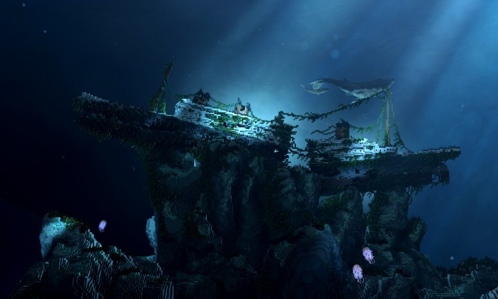 "Deep Down" by team Colibri Minecraft Map