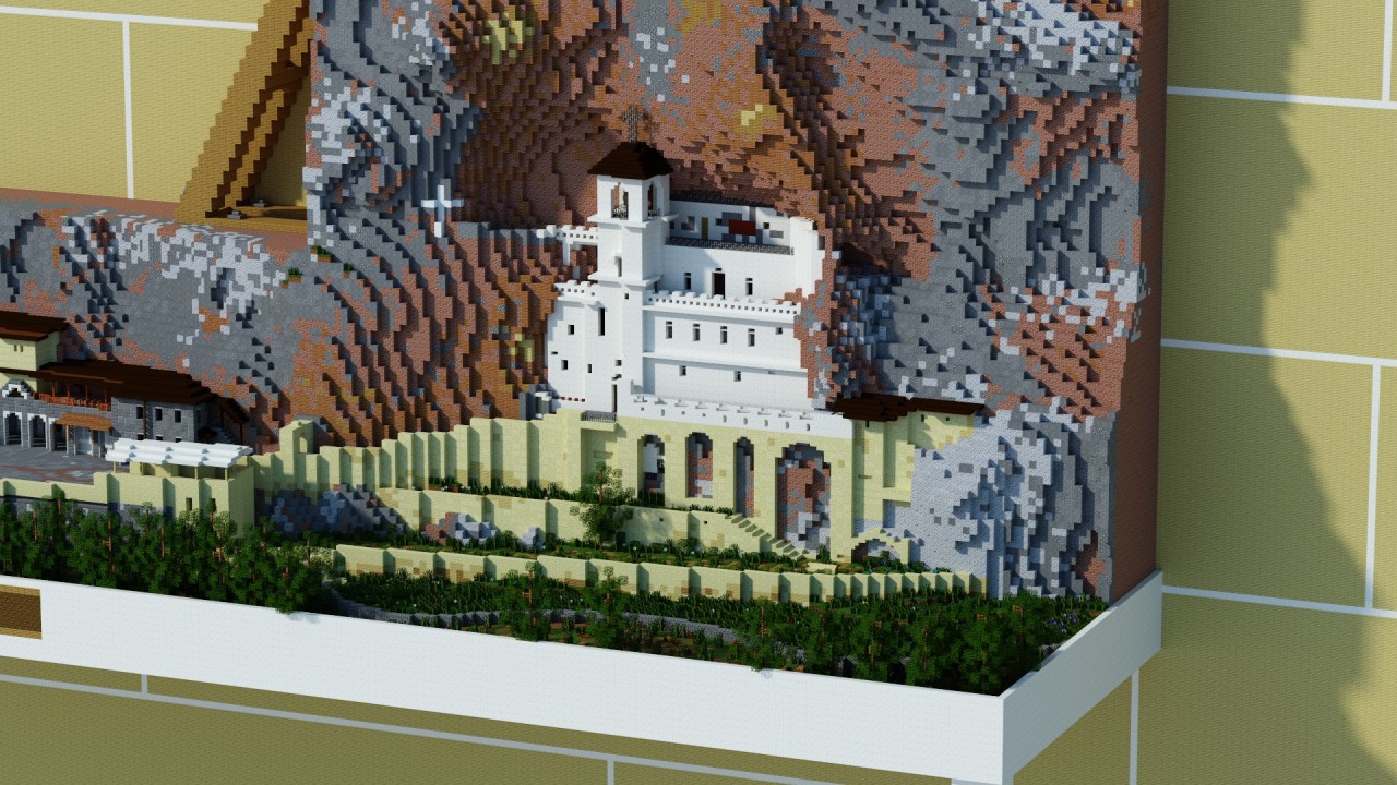 Ostrog Monastery — Temple Contest Minecraft Map