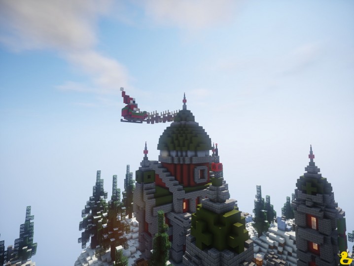 Santa Home Lobby Minecraft Map