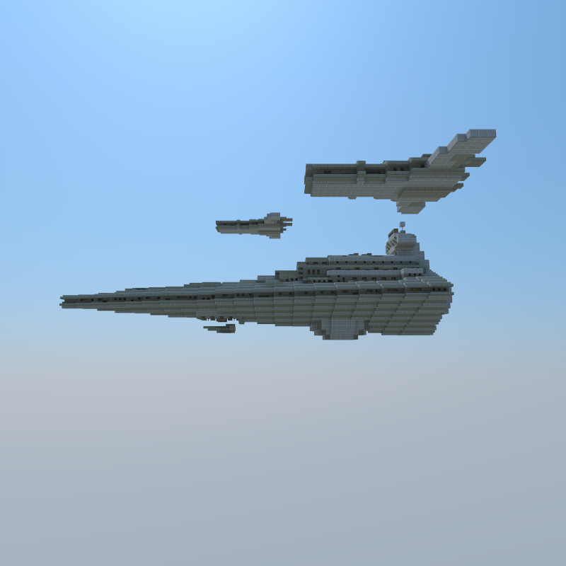 ISD-II and VSF-II Minecraft Map