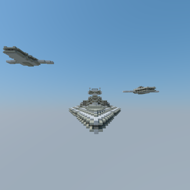 ISD-II and VSF-II Minecraft Map