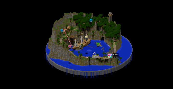 Tropical Island - Lobby Minecraft Map