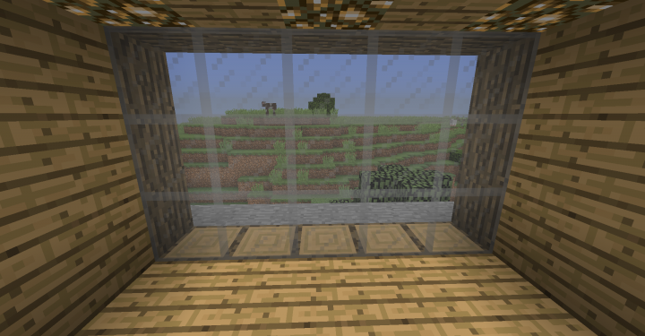 oak wood house Minecraft Map