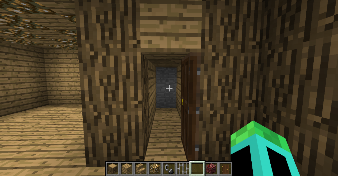 oak wood house Minecraft Map