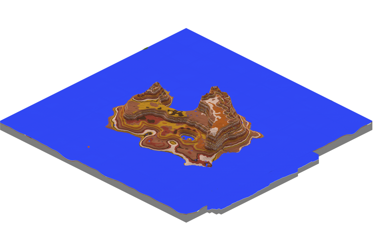 Isle of Navana v0.6 - Mesa Terrain Minecraft Map