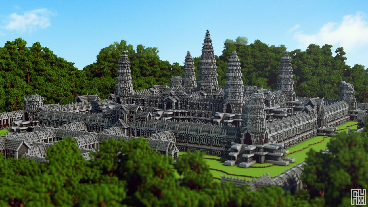Angkor Wat | Monumental Temple Minecraft Project