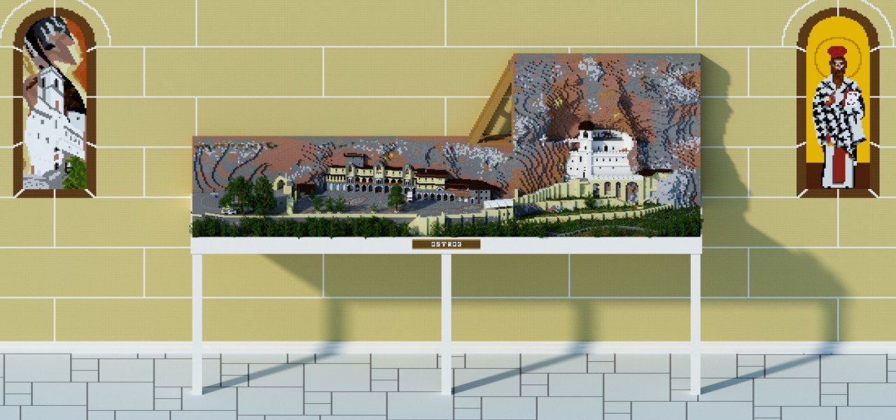 Ostrog Monastery — Temple Contest Minecraft Map
