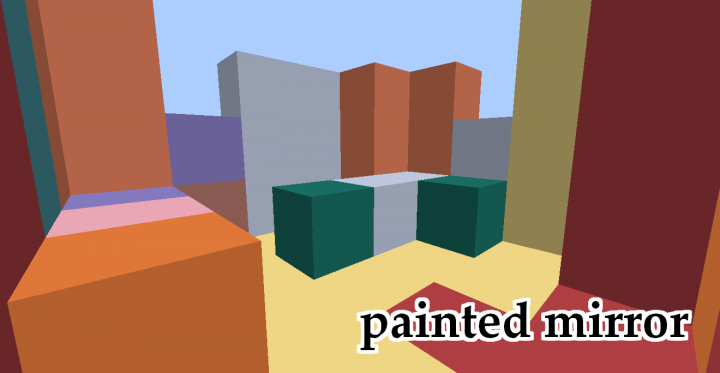 painted mirror Minecraft Texture Pack