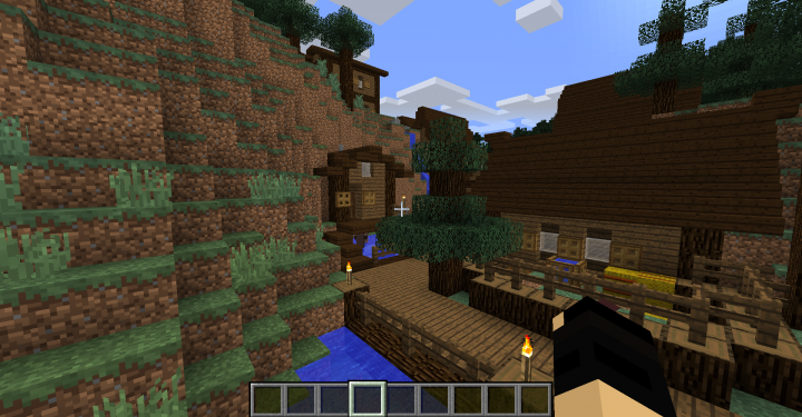 Spruce Village Transformation Minecraft Map