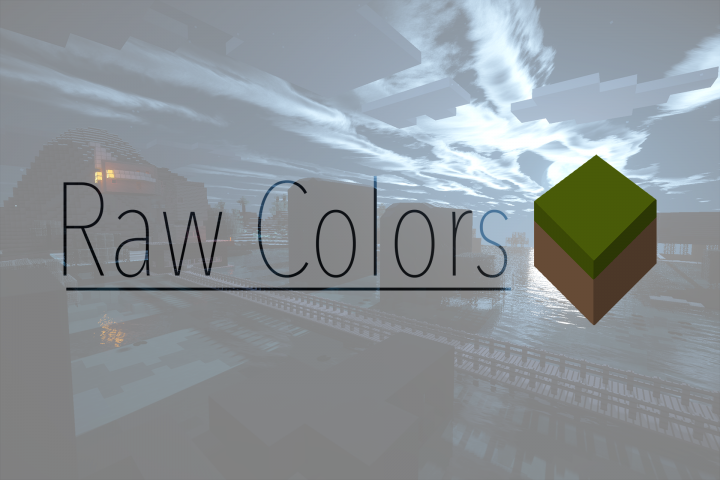 RawColors: Low-Contrast Cartoon Pack w/ Dubstep Minecraft Texture Pack