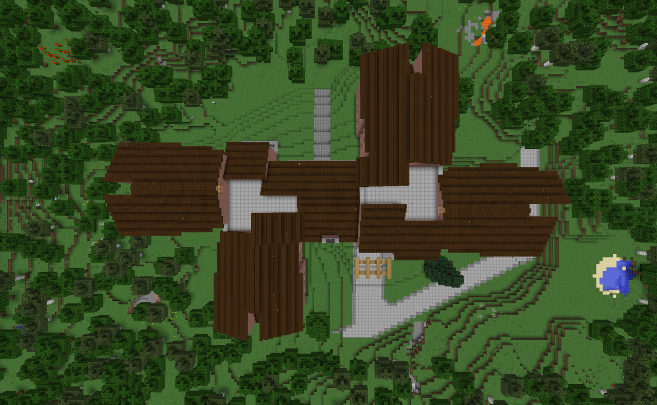 Cornell University Low Rise 6 Dormitory Minecraft Map