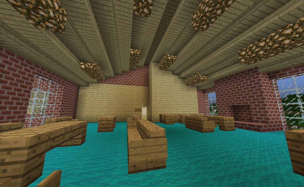 Cornell University Low Rise 6 Dormitory Minecraft Map