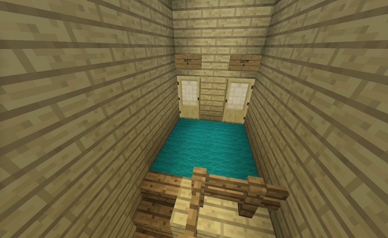 Cornell University Low Rise 6 Dormitory Minecraft Map