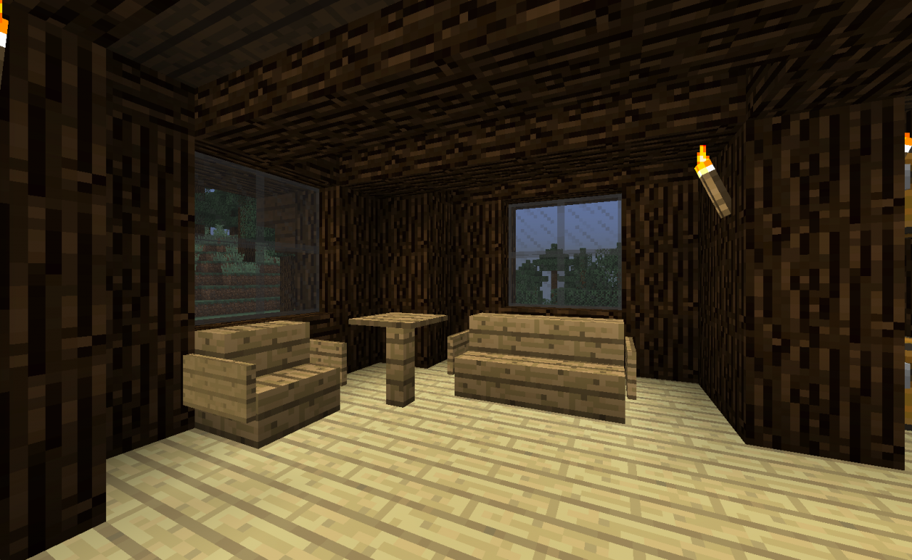 Evergreen House - a Timberframe Manor Minecraft Map