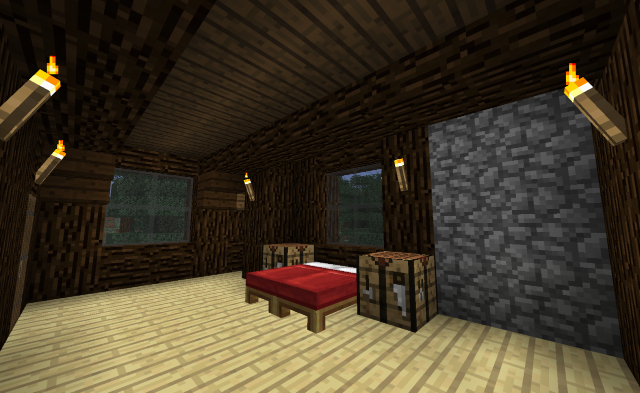 Evergreen House - a Timberframe Manor Minecraft Map